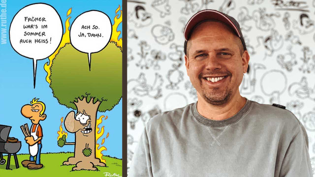 Ralph Ruthe: Die besten Cartoons zu Klima und Umweltschutz