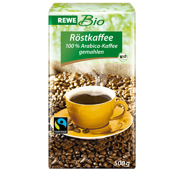 Bio und Fairtrade Kaffee der REWE Eigenmarke REWE Bio - Utopia.de