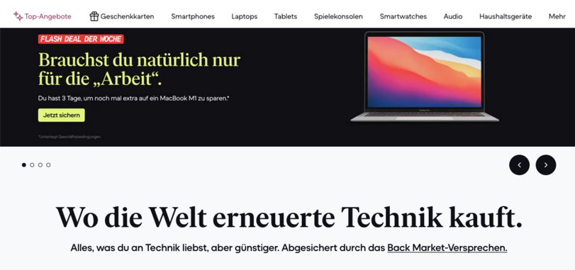 Back Market im Check: So funktoniert der Shop für refurbishte ...